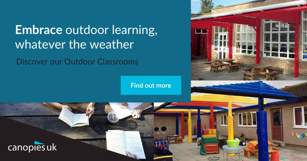 Outdoor Classrooms | Outside Learning Shelters | Canopies UK