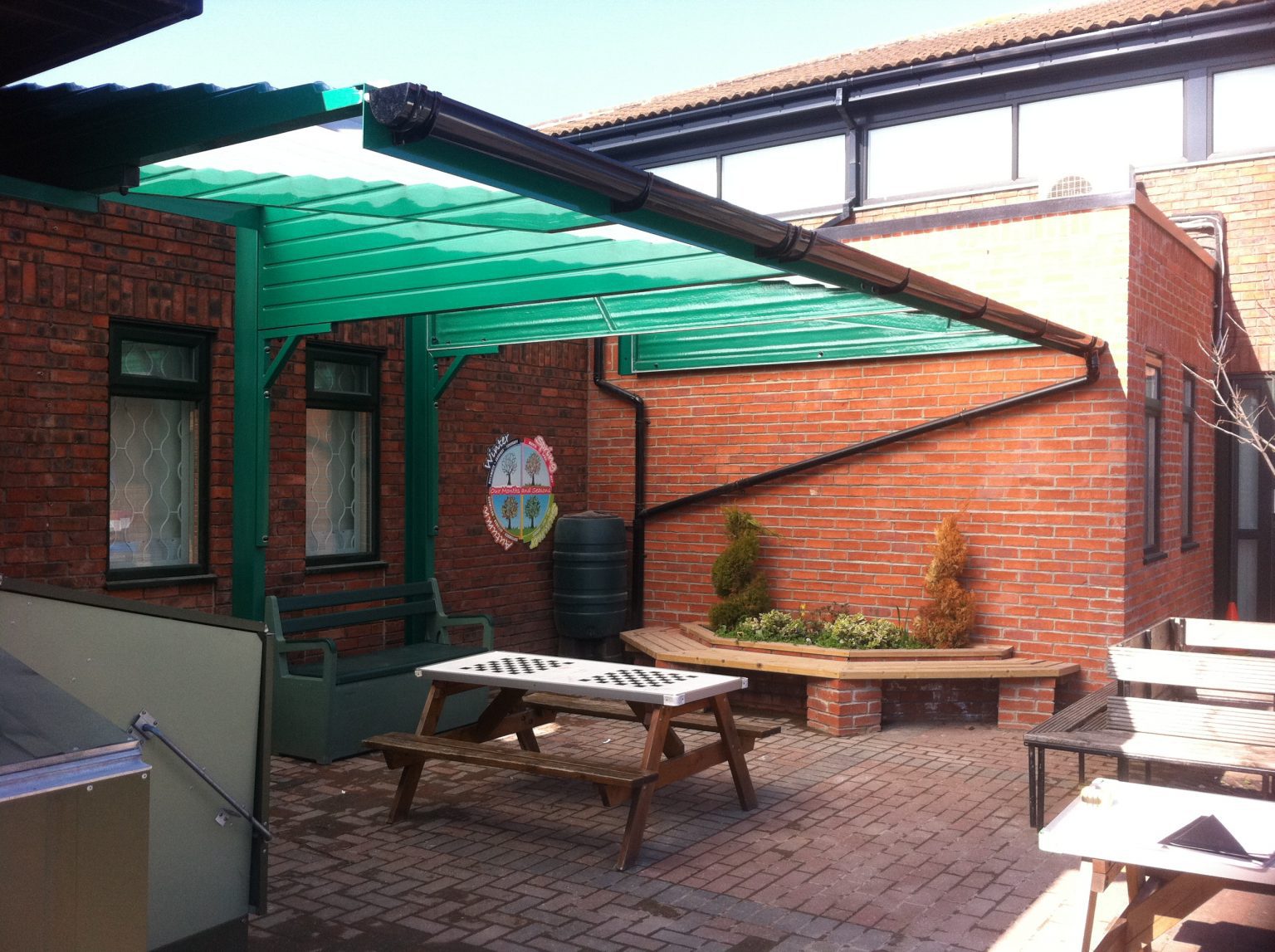Outdoor Seating for Primary Schools | Ideas from Canopies UK