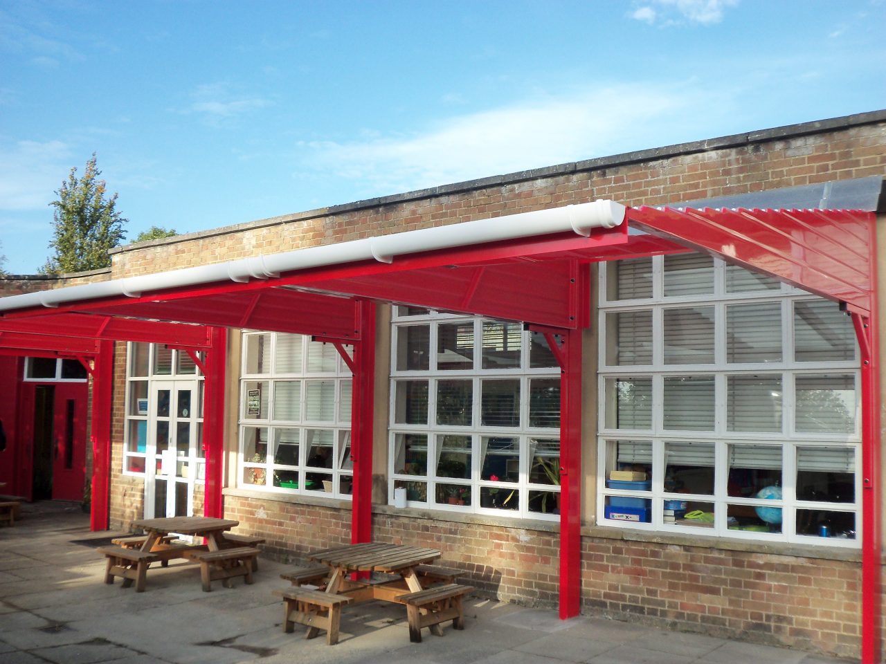 Outdoor Seating for Primary Schools | Ideas from Canopies UK