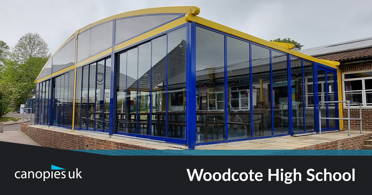 Woodcote High School Case Study - Canopies UK