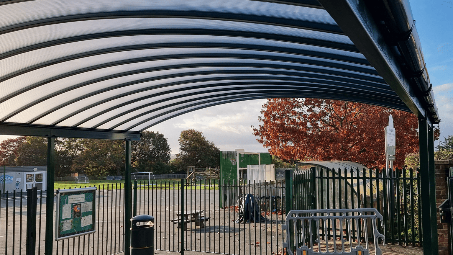 Gravel Hill Primary School Case Study - Canopies UK