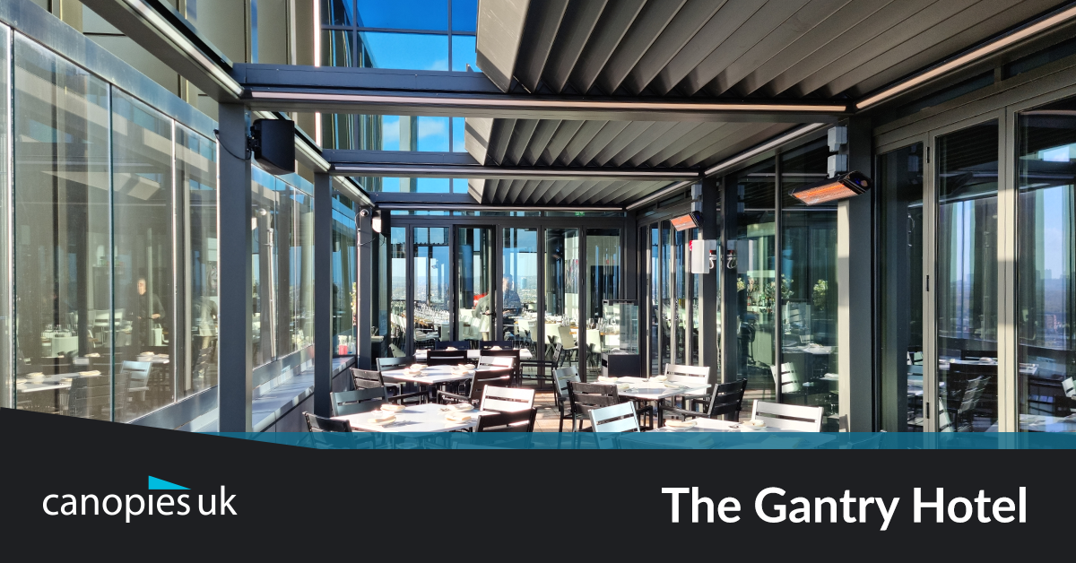 The Gantry Hotel Case Study - Canopies UK