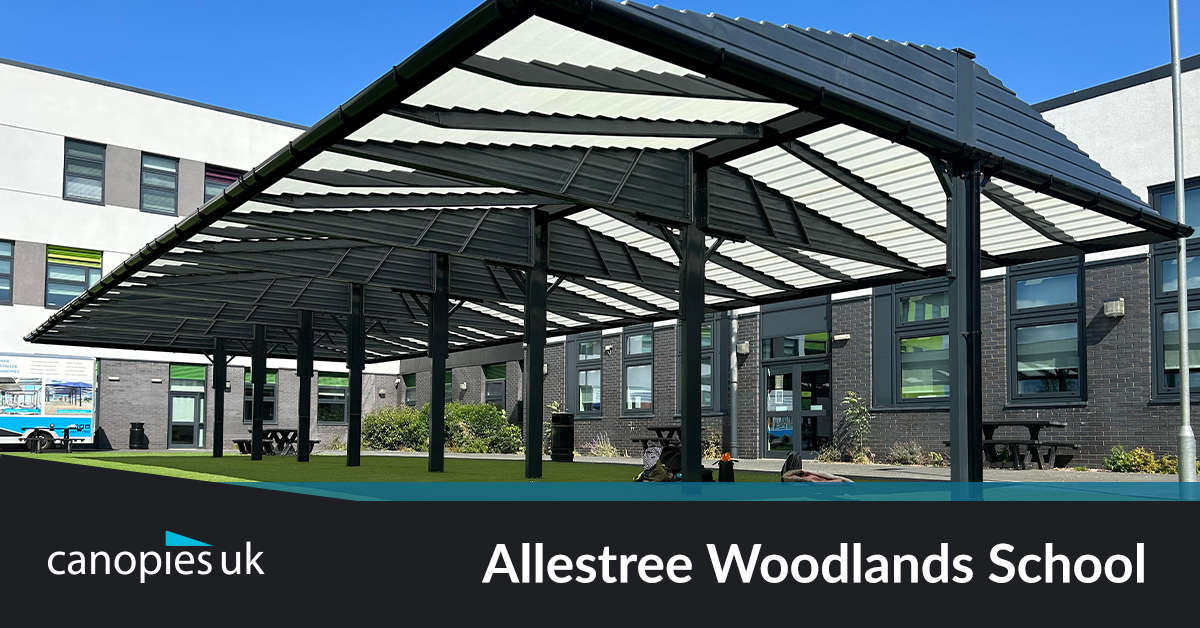 Allestree Woodlands School Case Study - Canopies UK