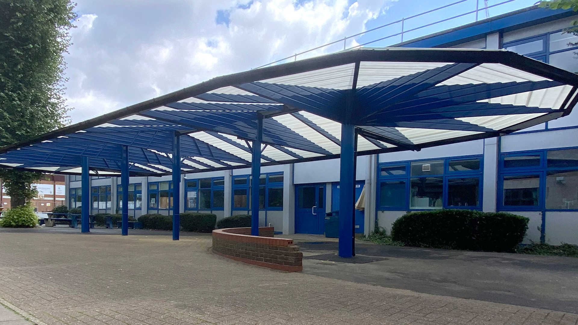 The Palmer Catholic Academy Case Study - Canopies UK