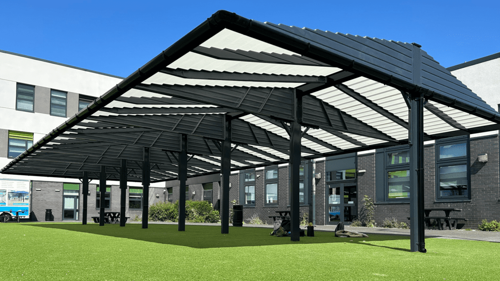 Allestree Woodlands School Case Study - Canopies UK