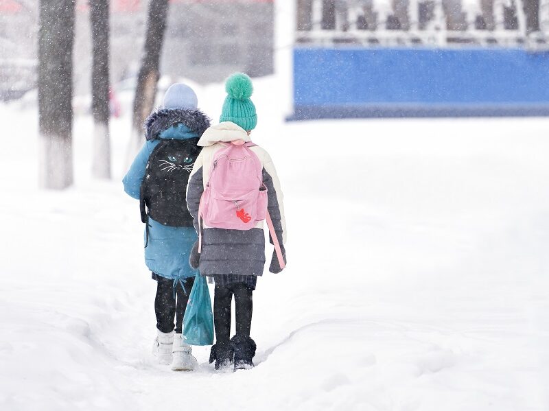 School safety tips for cold weather | Canopies UK