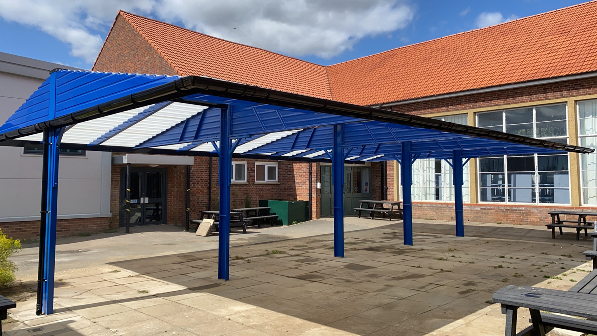 SET Ixworth School Case Study - Canopies UK