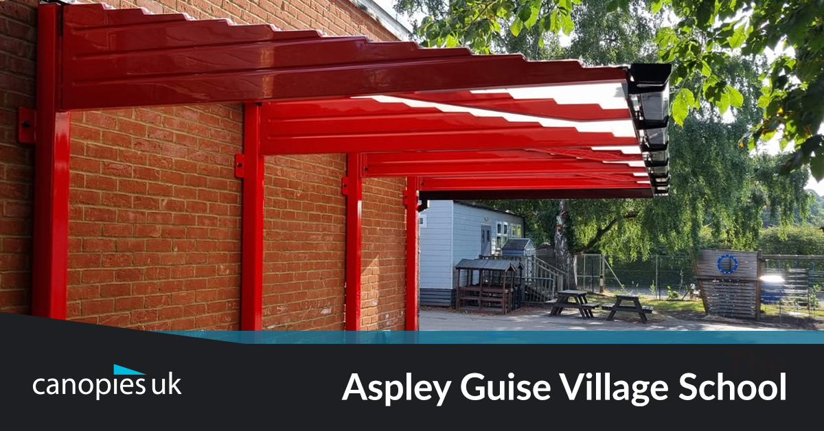 Aspley Guise Village School Case Study - Canopies UK